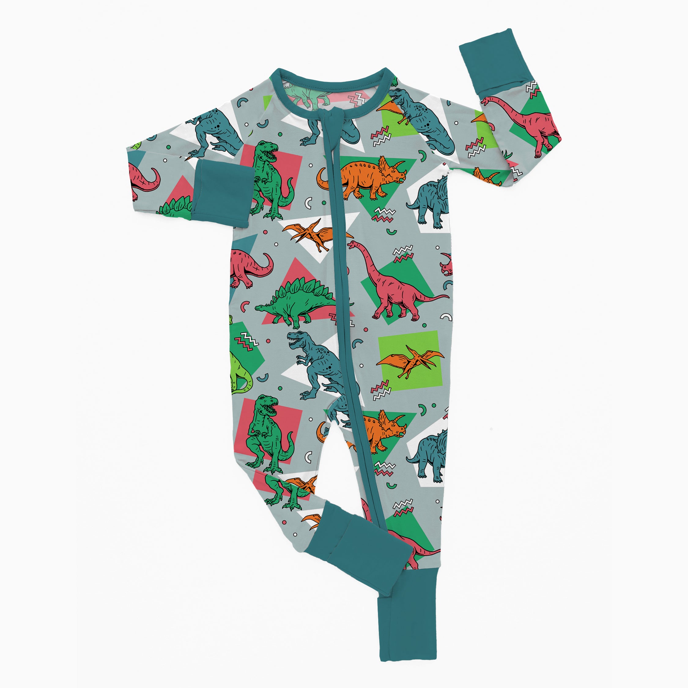 Newborn Dinosaur Bamboo Sleeper – Pawlulu